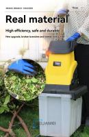 China Electric Branch Crusher Small Household Orchard Tree Branch Crusher for sale