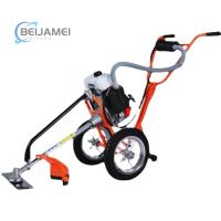 China Hand Push Lawn Mower, Brush Cutter, Multifunctional Gasoline Small Soil Loosening and Trenching Machine, Hoe for sale