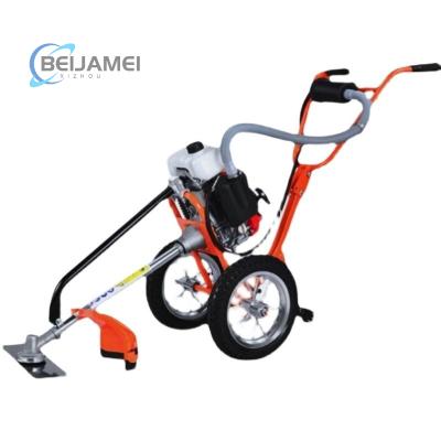 China Hand Push Lawn Mower, Brush Cutter, Multifunctional Gasoline Small Soil Loosening and Trenching Machine, Hoe for sale
