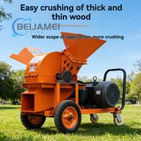 China Wood Crusher, Large Wood Crusher, Orchard Mobile Branch Crusher for sale