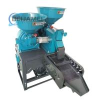 China Household Rice Threshing Machine Integrated Machine Rice Husking Corn Grinder for sale
