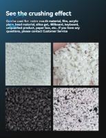 China Small Slow Speed Machine Edge Recycling Medium Speed Low Industrial Large Scrap Crusher for sale