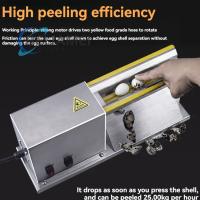 China Fully Automatic Electric Sheller for Household and Commercial Quail Eggs and Bird Eggs to Remove Shells for sale