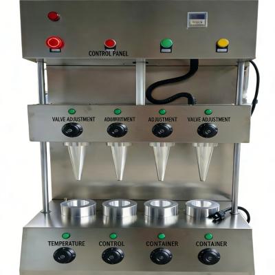 China Commercial Automatic Pizza Machine Cone Pizza Maker Rotating Oven for Handheld Pizza Forming for sale