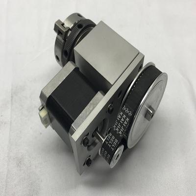 China Cnc Engraving Machine A-axis 50 Chuck Claw Metal Engraving High-precision Small Precision Engraving Machine 4th Axis Rotary Axis for sale