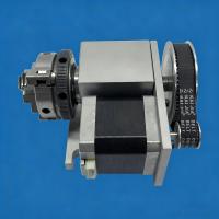 China Cnc Engraving Machine A-axis 50 Chuck Claw Metal Engraving High-precision Small Precision Engraving Machine 4th Axis Rotary Axis for sale