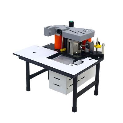 China 1200W Portable Edge Banding Machine - 220V, 0.3-3mm Thickness, Double-Sided for Home Furniture & Woodworking for sale