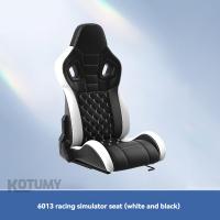 China Upgraded Racing Simulator Cockpit with Seat - Steel Frame, Fits Steering Wheel & Gear Shifter, for Gaming Consoles for sale