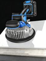 China 21V Cordless Tile Laying Machine - 600-900KG Suction, 6-Speed Vibration, Fits 20-300CM Wall & Floor Tiles for sale