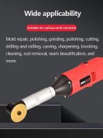 China 350W Electric Seam Cleaning Machine - Handheld Tile Grout Cleaner, Flexible Shaft for Gap Polishing & Cement Removal for sale