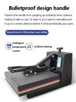 China 38*38cm Heat Press Machine - Digital Temperature Control, Auto Timer & Alarm, for T-Shirt Transfer & Rhinestone Application for sale