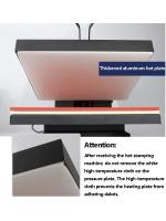 China 38*38cm Heat Press Machine - Digital Temperature Control, Auto Timer & Alarm, for T-Shirt Transfer & Rhinestone Application for sale