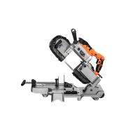 China 1100W Portable Handheld Band Saw, 45° Precision Cutting Machine for Metal Wood Steel, Dust-Free,with Dual Switch Design for sale