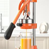 China Cast Iron Citrus Juicer , Extra-Large Commercial Grade Manual Hand Press , Heavy Duty Countertop Squeezer for Fresh Orange Juice for sale