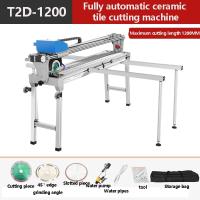 China Desktop Tile Cutting Machine, 45° Chamfering & Edge Grinding, Dust-Free Electric Cutter with Infrared Guide for Precise Cutting for sale