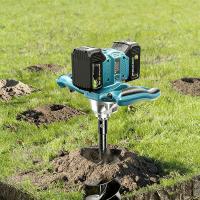 China Compact High-Power Earth Auger, Copper Core Motor & 2-Speed Reduction, Long Battery Life for Clay, Frozen & Hard Soil for sale