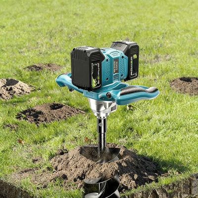 China Compact High-Power Earth Auger, Copper Core Motor & 2-Speed Reduction, Long Battery Life for Clay, Frozen & Hard Soil for sale