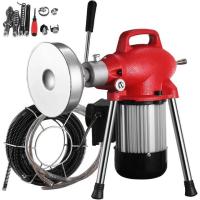 China 80-2800 Electric Pipe Dredger, 220V, for 4-10cm Pipes, Rolling Chrome Bearings & Foam Metallurgy Lock Core, 14.5m Cleaning Reach for sale