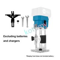 China Rechargeable Multifunctional Edge Trimmer, Dust & Water Resistant, DIY Woodworking Arc Trimming & Slotting Machine for sale
