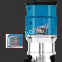 China Rechargeable Multifunctional Edge Trimmer, Dust & Water Resistant, DIY Woodworking Arc Trimming & Slotting Machine for sale