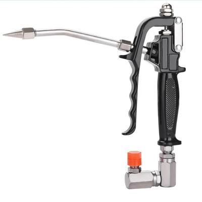 China Universal Alloy Grease Gun Nozzle, Dual Universal Joints Flexible Rotation, High Pressure Grease Coupler for Grease Guns for sale