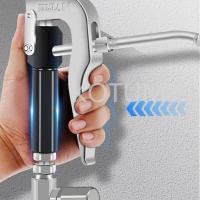 China Universal Alloy Grease Gun Nozzle, Dual Universal Joints Flexible Rotation, High Pressure Grease Coupler for Grease Guns for sale