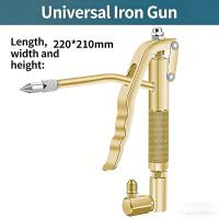China High Pressure Pneumatic Grease Gun Tip, Fits Flat Head Hose, Powerful Pressure to Unclog Grease Fittings for sale