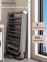 China Folding clothes rack/mobile clothes rack/indoor clothes rack/outdoor mobile clothes rack/quilt drying artifact for sale