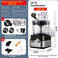 China Electric Multifunctional Commercial Vegetable Cutter Automatic 220V for Restaurant Use for sale