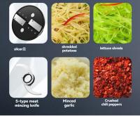 China Electric Multifunctional Commercial Vegetable Cutter Automatic 220V for Restaurant Use for sale