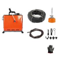 China Automatic Pipe Unblocking Machine Household Kitchen Cleaning Dredge Pipe Cleaner Electric Pipe Dredge Machine for sale