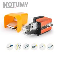 China AM-10 Electric Dynamic Crimping Machine Pneumatic Air Wire Terminals Crimping Tool with Stripping Usage Crimper Crimbing Pliers for sale