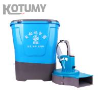 China Electric Fertilizer Applicator Agricultural Backpack Type Multi-function Garden Tools Spreader for sale