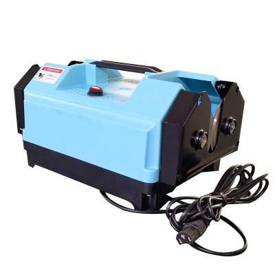 China Electric Garlic Root Cutting Machine Garlic Stem Cutter Garlic Head Cutting Machine Onion Stem/Root Remover for sale