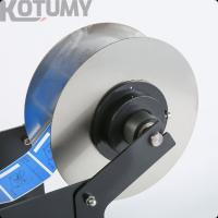 China Manual Round Bottle Labeling Machine, Transparent Self-adhesive Labeling Machine, Small and Simple Labeling Machine for sale