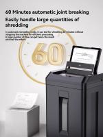 China Z-500 Automatic Shredder for Shredding 100 Sheets of Paper, Merchant Office High-power Shredder, Office Shredding Tool for sale