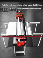 China Desktop Ceramic Tile Processing Water Jet Cutting Machine 220V Fully Automatic 45 Degrees Rock Slab Marble Chamfering Push Knife for sale
