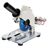 China DIY Drill Table Cutting Machine Electric Saw Multifunctional Micro Cutting Machine Aluminum Alloy Table Saw for sale