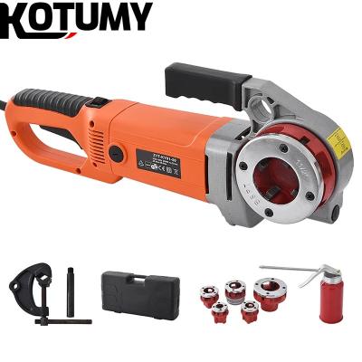 China High Rigidity Handheld Electric Threading Die & Pipe Tapping Reamer for Galvanized Pipes (4/4-2 Inch) 2kW Power for sale