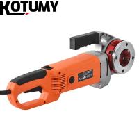 China High Rigidity Handheld Electric Threading Die & Pipe Tapping Reamer for Galvanized Pipes (4/4-2 Inch) 2kW Power for sale