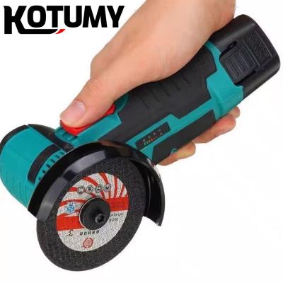 China Rechargeable Micro Angle Grinder Brush Motor Polishing Grinder Metal Polishing Cordless Electric Tool for sale