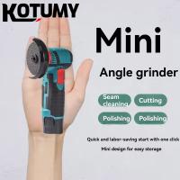 China Rechargeable Micro Angle Grinder Brush Motor Polishing Grinder Metal Polishing Cordless Electric Tool for sale