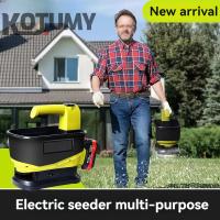 China Rechargeable Agricultural Fertilizer Spreader Fertilizer Applicator Portable Multifunctional  Seeder for Grass Seed Vegetable for sale