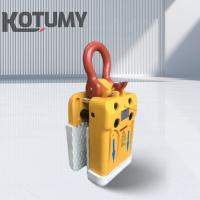 China 1000kg 10-50mm 10-30mm High Quality Stone Slab Liftier Clamp Granite Marble Lifting White Rubber Grip Range for sale