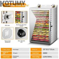 China Small Household Multifunctional Food Dryer for Fruit Vegetable Snack Meat Flower Dehydration Air Dryer for sale
