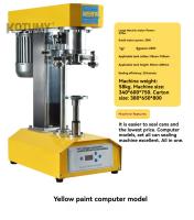 China Sealing Machine for Plastic Cans, Tinplate Paper Cans, Intelligent Fully Automatic Sealing and Capping Machine for sale