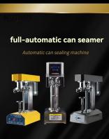 China Sealing Machine for Plastic Cans, Tinplate Paper Cans, Intelligent Fully Automatic Sealing and Capping Machine for sale