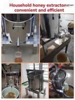 China All Stainless Steel Honey Press 304 Honey Press Small Household Earth Honey Press Beeswax Press for sale