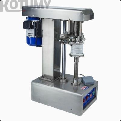 China Plastic Bottle Capping Machine Commercial Electric Can Sealing Machine Can Sealing Machine for sale