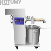 China Commercial Oil Press Machine Fully Automatic Digital Display Temperature Control Oil Press Machine for sale